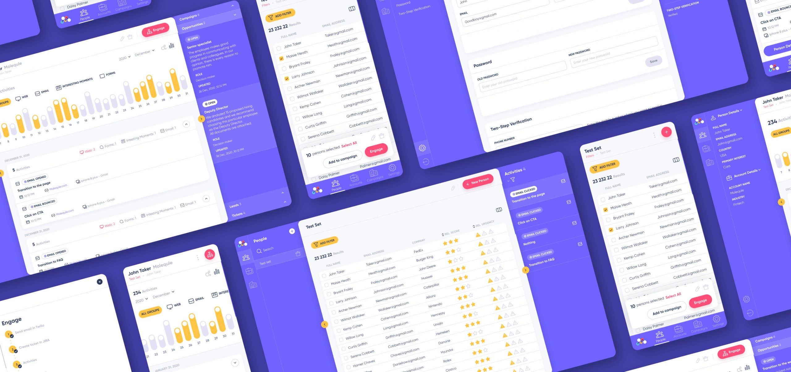 Molequle - CDXP web app. Full service studio for both startups and established businesses.Phenomenon